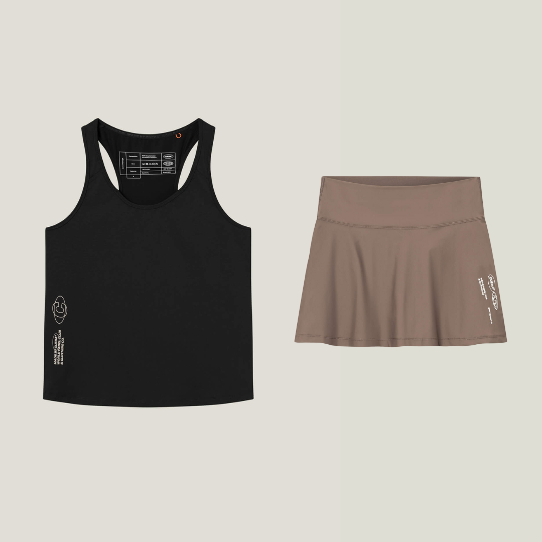 Oncourt WPC Tank Top & Globe Skirt Bundle – Cuera